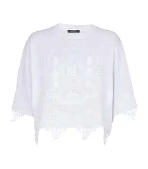 Balmain Off The Shoulder T-shirts For Women