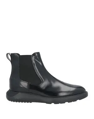 Hogan Ankle Boots In Leather
