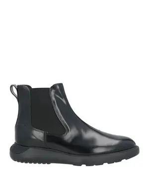 Hogan Ankle Boots In Leather