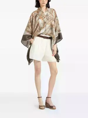 Brunello Cucinelli Organza Shorts