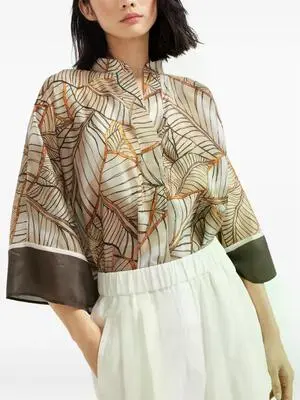Brunello Cucinelli Organza Shorts