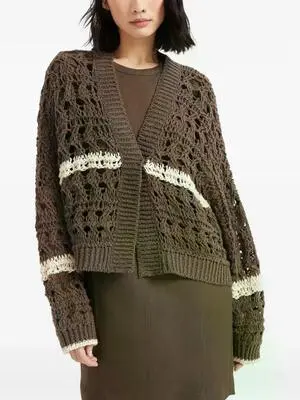 Brunello Cucinelli Open-knit Cardigan