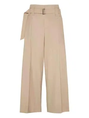 Brunello Cucinelli Belted Trousers