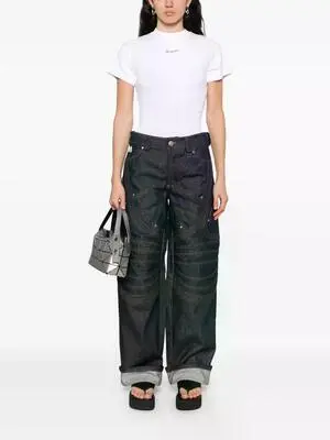 Axel Arigato Stretch-cotton T-shirt - White