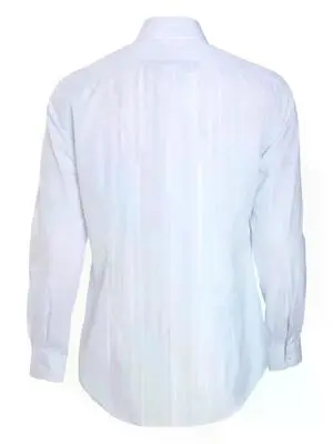 Corneliani Striped Button-up Shirt - White