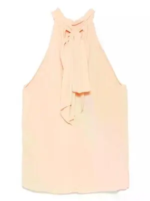 Patrizia Pepe Halterneck Top - Orange
