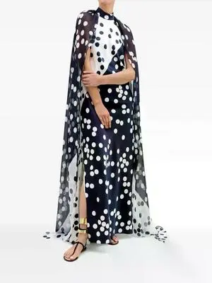 Silvia Tcherassi Sabina Maxi Dress - Blue