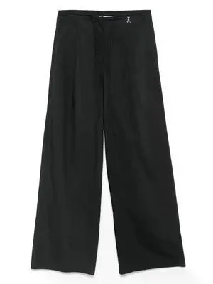 Patrizia Pepe Cotton Palazzo Pants
