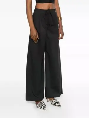 Patrizia Pepe Cotton Palazzo Pants