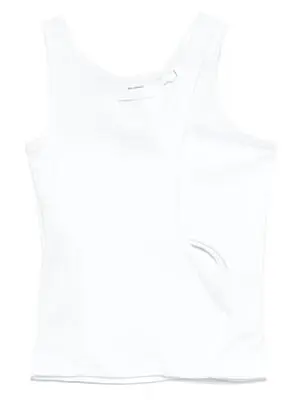 Axel Arigato Stretch-cotton Tank Top - White