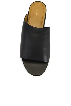 THE ROW Signum Slipper - Black