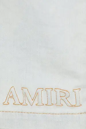 Amiri 3d 5 Pocket Denim Short