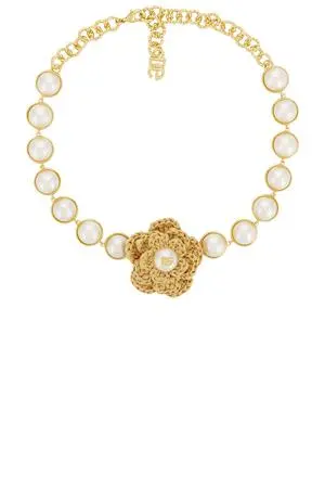 Dolce & Gabbana Pearl Necklace - Gold