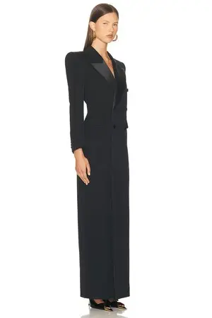 Saint Laurent Long Blazer Dress