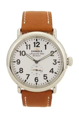 Shinola Runwell 47mm Watch - White