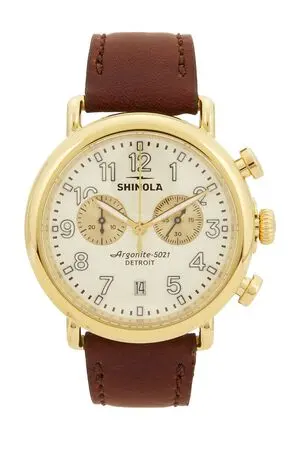 Shinola Runwell Chronograph 41mm Watch - Ivory