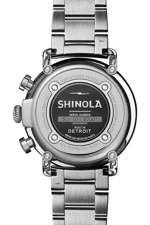 Shinola Runwell 2 Eye Chrono 41mm Bracelet Watch