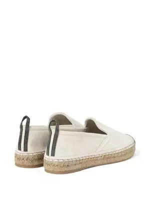 Brunello Cucinelli Monili-chain Espadrilles