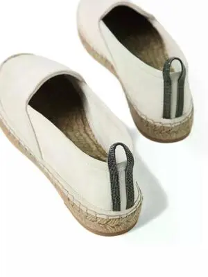 Brunello Cucinelli Monili-chain Espadrilles