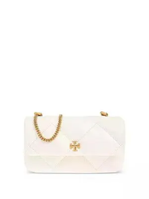 Tory Burch Mini Kira Diamond-quilted Shoulder Bag - Neutrals
