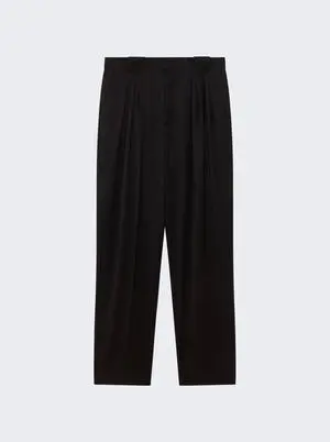 Casablanca Five Pleat Trouser - Black