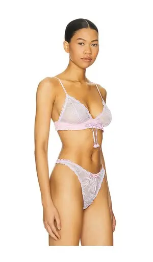 Free People X Intimately Fp Gia Triangle Bralette In Lavender