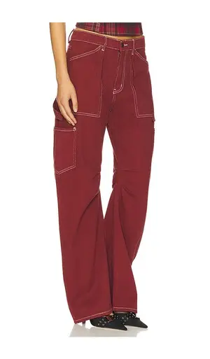 Lioness Miami Vice Pant - Cherry