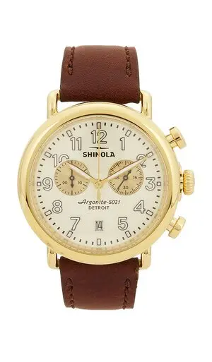 Shinola Runwell Chronograph 41mm Watch - Ivory