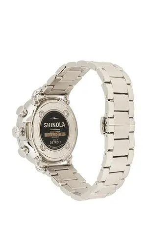 Shinola Runwell 2 Eye Chrono 41mm Bracelet Watch - Black