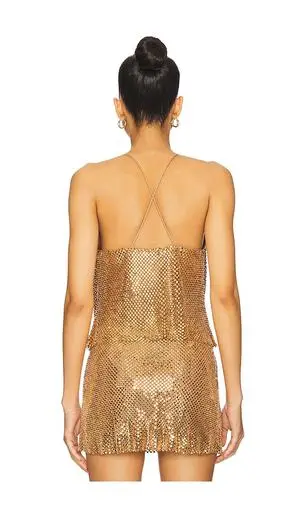 Retrofete Shiloh Embellished Cami - Ecru