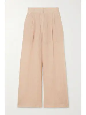 Le Kasha Sohag Wide-leg Linen Pants