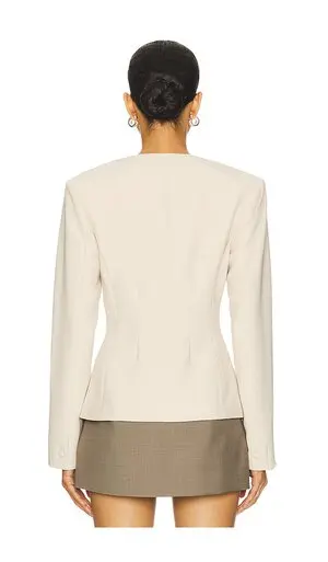 ALL THE WAYS Elizabeth Deep V Blazer
