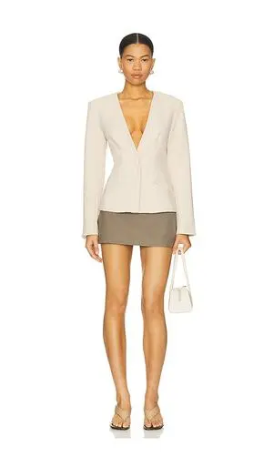 ALL THE WAYS Elizabeth Deep V Blazer