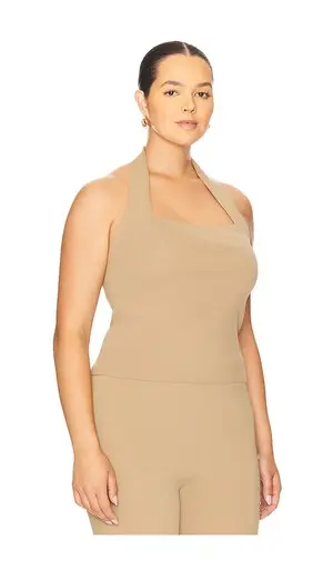 L'academie Azari Knit Top - Tan