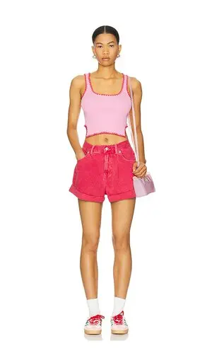 ONETEASPOON Scallop Knitted Vest