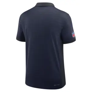 Nike Tennessee Titans Sideline Victory Stripe Dri-fit Nfl Polo - Blue