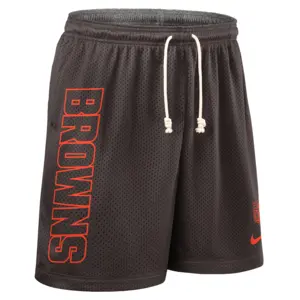 Nike Cleveland Sideline Reversible Dri-fit Nfl Shorts - Brown