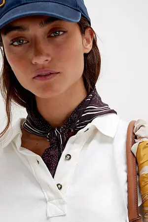 Free People Essential Triangle Bandana - So Femme Chocolate