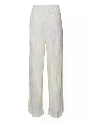 SOLOTRE Pleated Wide-leg Trousers