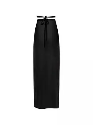 MAISON CLOSE Fever Wrap Maxi Skirt