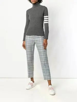 Thom Browne Roll Neck Jumper - Grey