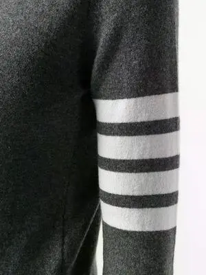 Thom Browne Roll Neck Jumper - Grey