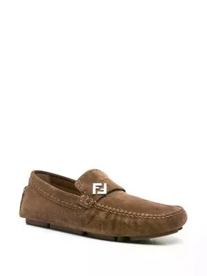 Fendi Driver Ff Loafers
