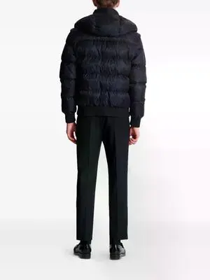 Balmain Monogram-jacquard Padded Jacket