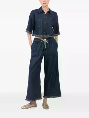 Zimmermann Rhiannon Frayed-hem Jeans