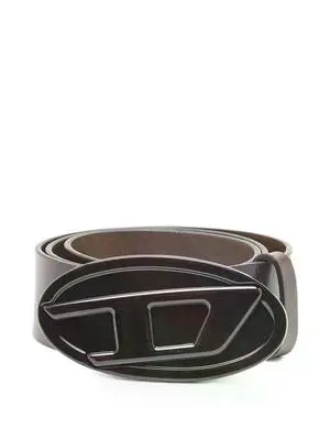Diesel Oval Buckle Belt - Brown
