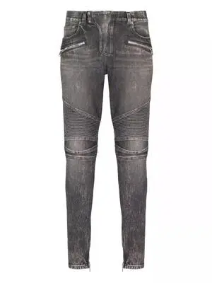 Balmain Slim-fit Biker Jeans