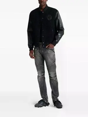 Balmain Slim-fit Biker Jeans