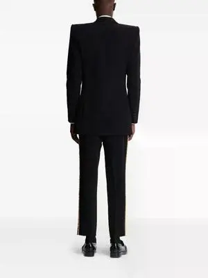 Balmain Embroidered-collar Blazer