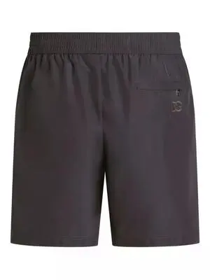 Dolce & Gabbana Elasticated Swim Shorts - Grey
